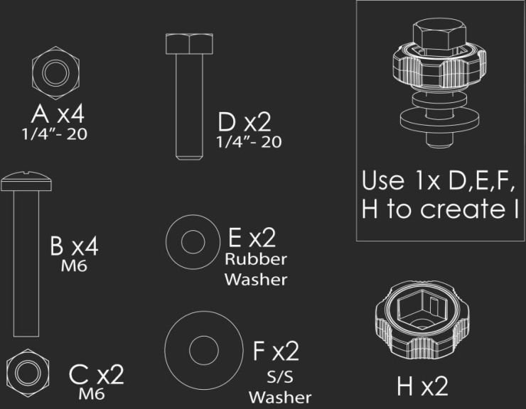 HEXX Rod Holder Assembly Instructions | RAILBLAZA