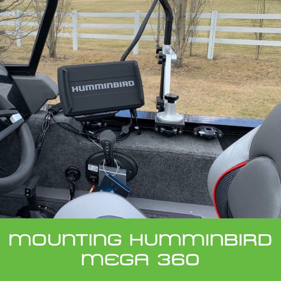 Removable Mount For Humminbird Mega 360 Transducer RAILBLAZA