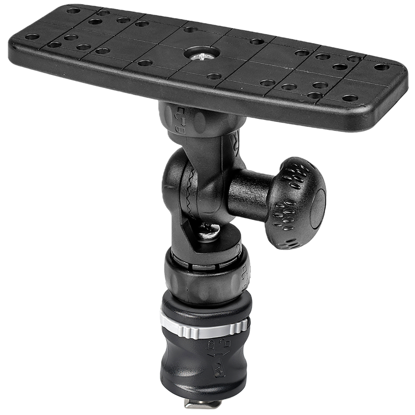 Fish Finder Mount R-Lock R with Miniport Tracmount | RAILBLAZA